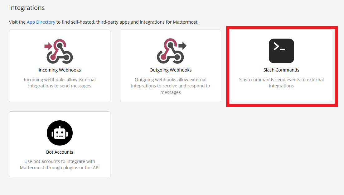 Mattermost Integrations: Part III Slash Commands
